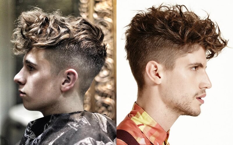 7 estilos de corte de cabelo faux hawk para copiar
